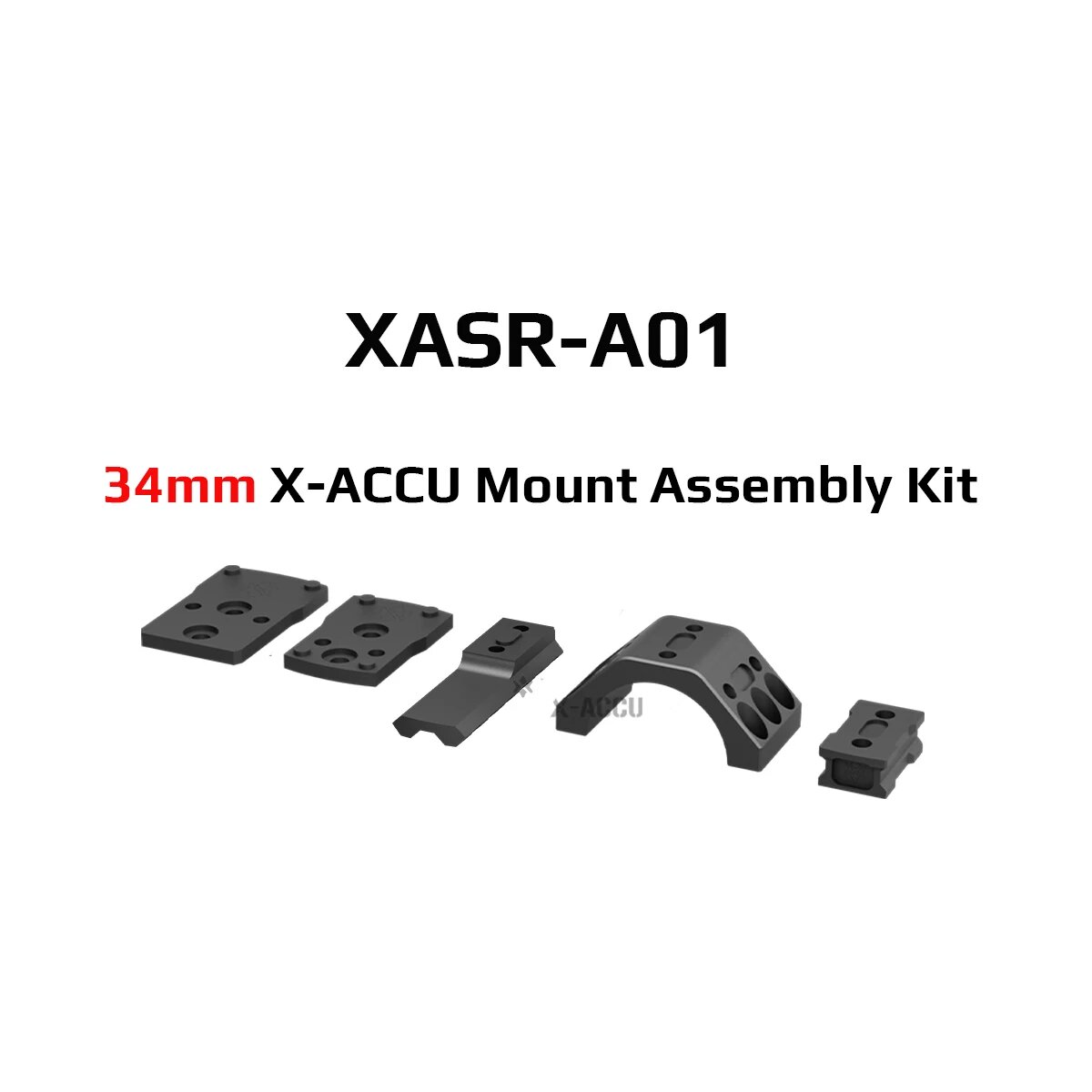 VictOptics X-ACCU крепление прицела 34мм XASR-A01