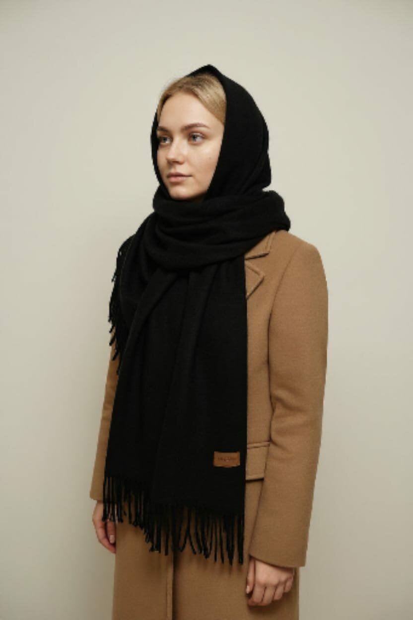 Палантин палантин зимний для женщин