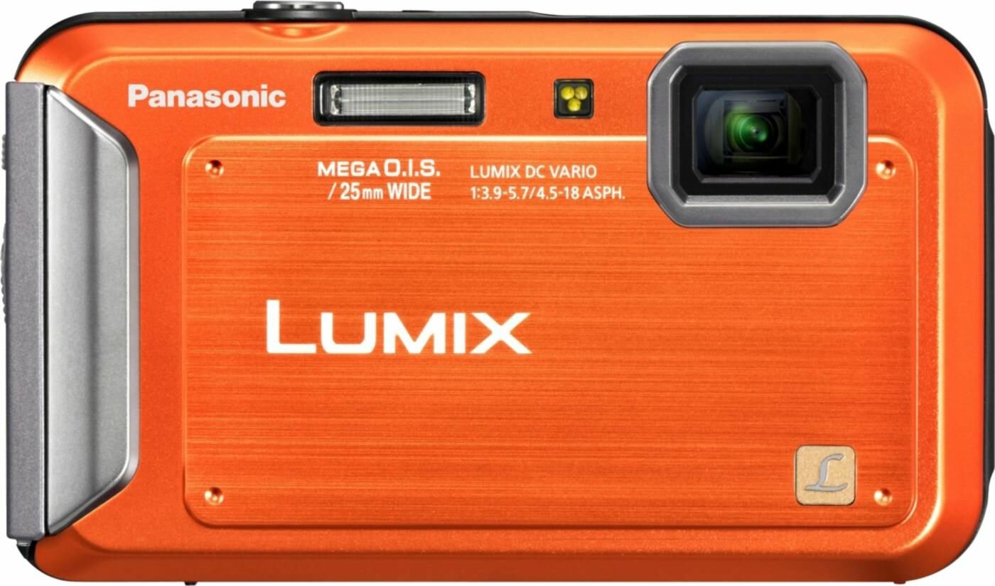 Panasonic Lumix DMC-TS20 Orange Цифровой компактный фотоаппарат