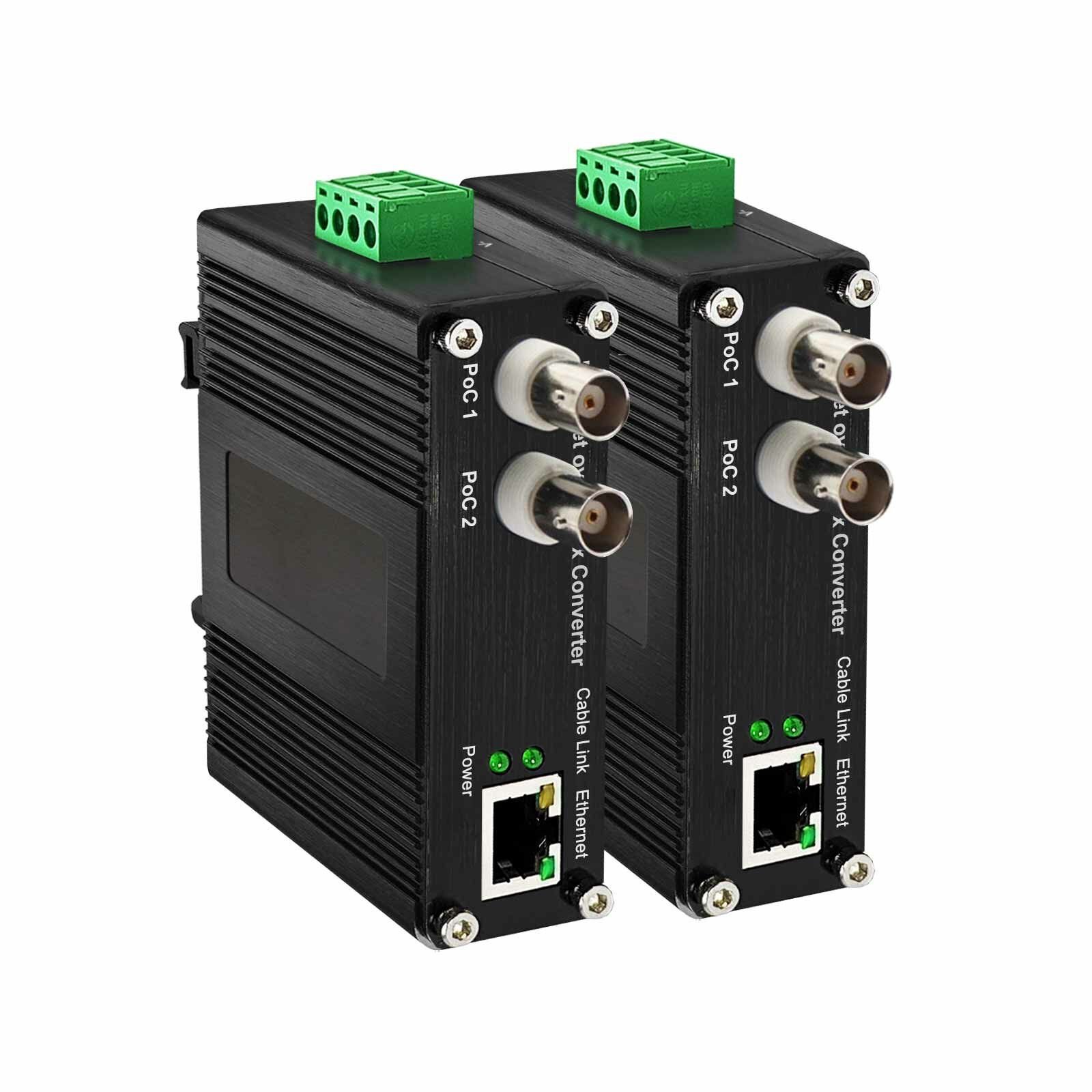 Удлинитель Ethernet по коаксиальному кабелю 10/100Base-TX, 1200 м