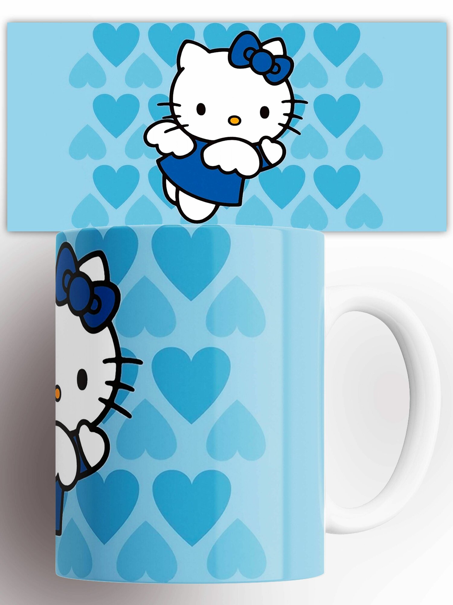 Кружка Хэллоу Китти Hello Kitty ангел 330 мл