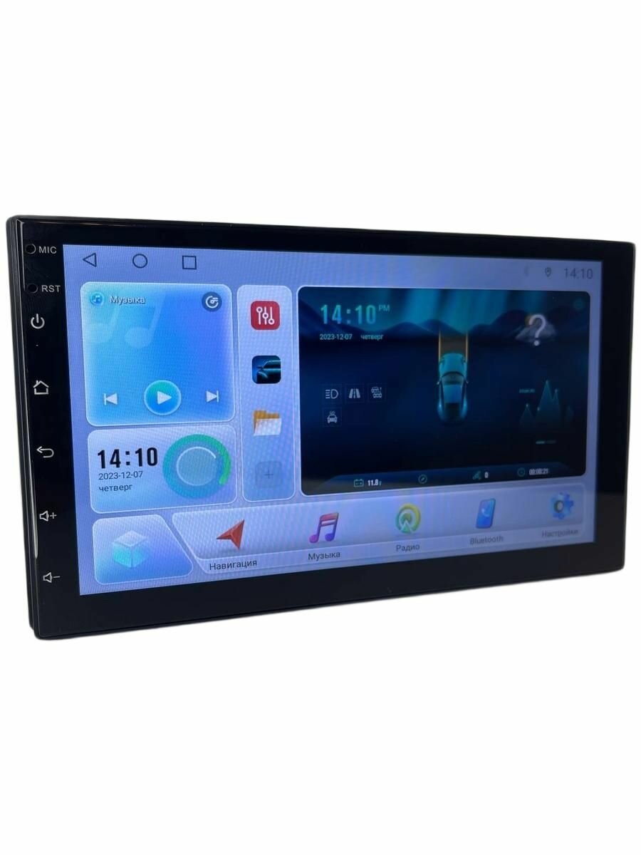 Автомагнитола Android Q7 MARDS 7" 4-64 Гб Android 13 Bluetooth; USB; AUX; FM