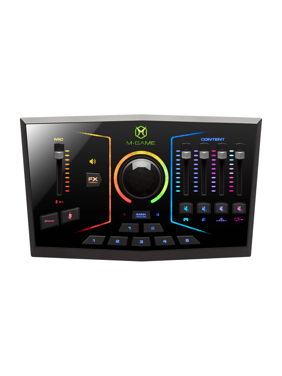 M-Audio M-Game Duo, черный, внешняя звуковая карта