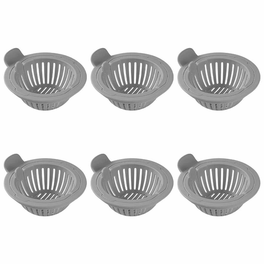 Фильтр для кухонной раковины из 6 частей-серый