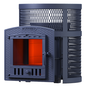 Печь банная Искандер 18 (П2) в сетке (Технолит)