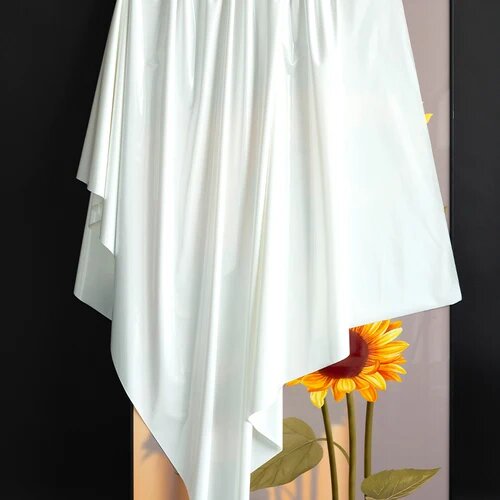 Эластичная ткань из искусственной кожи PU для пошива