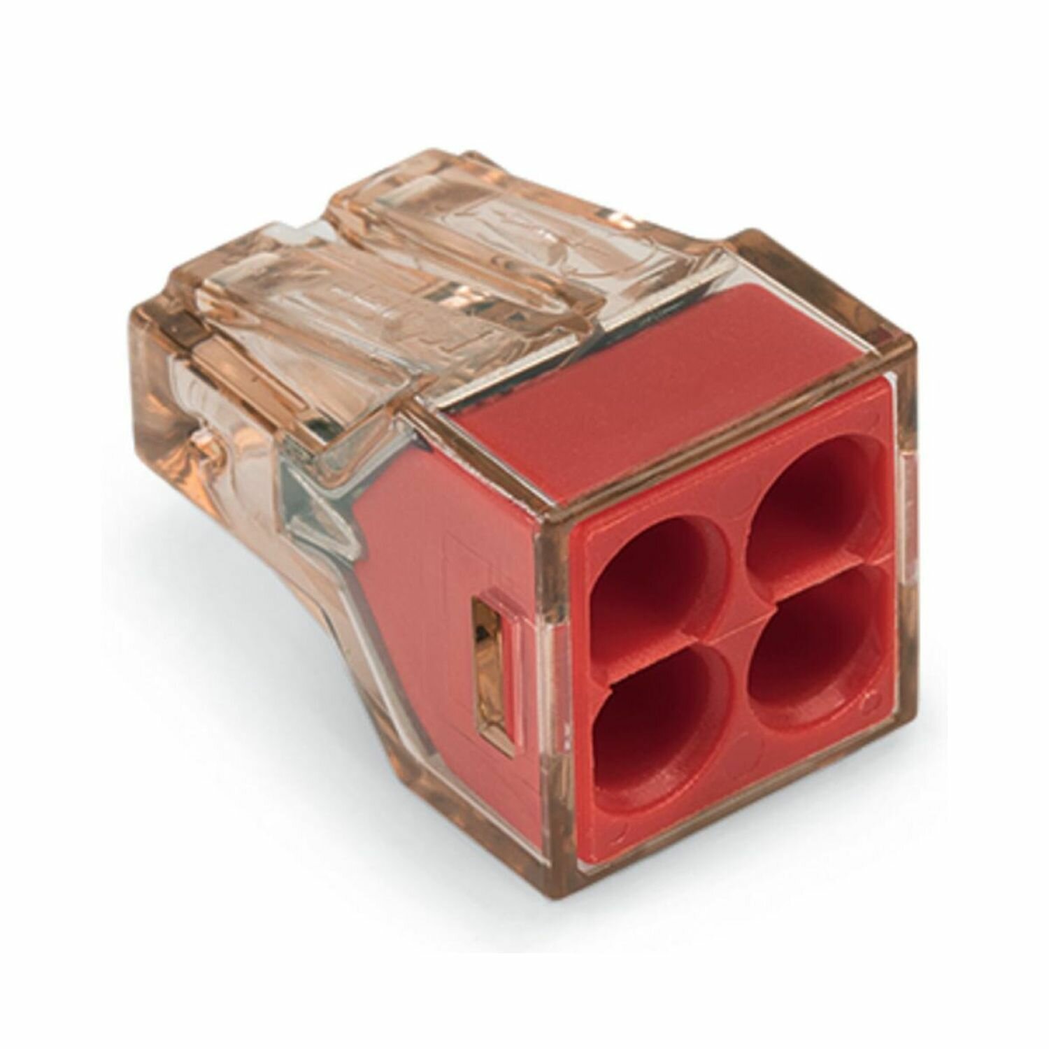 Клемма WAGO.773-604 безвинт. прозрачные 4х1,5-4,0мм оригинал (1 упаковка) - 100шт.