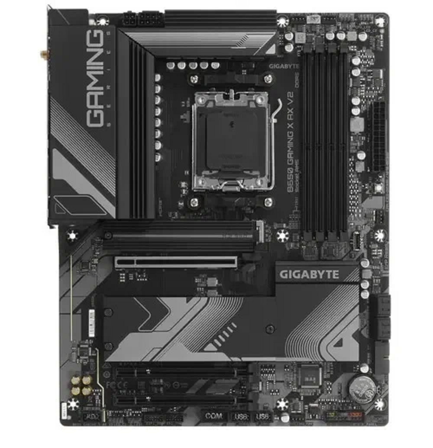 Материнская плата GIGABYTE GAMING X B650 AX V2, 192Гб, ATX, AM5, Wi-Fi, Bluetooth