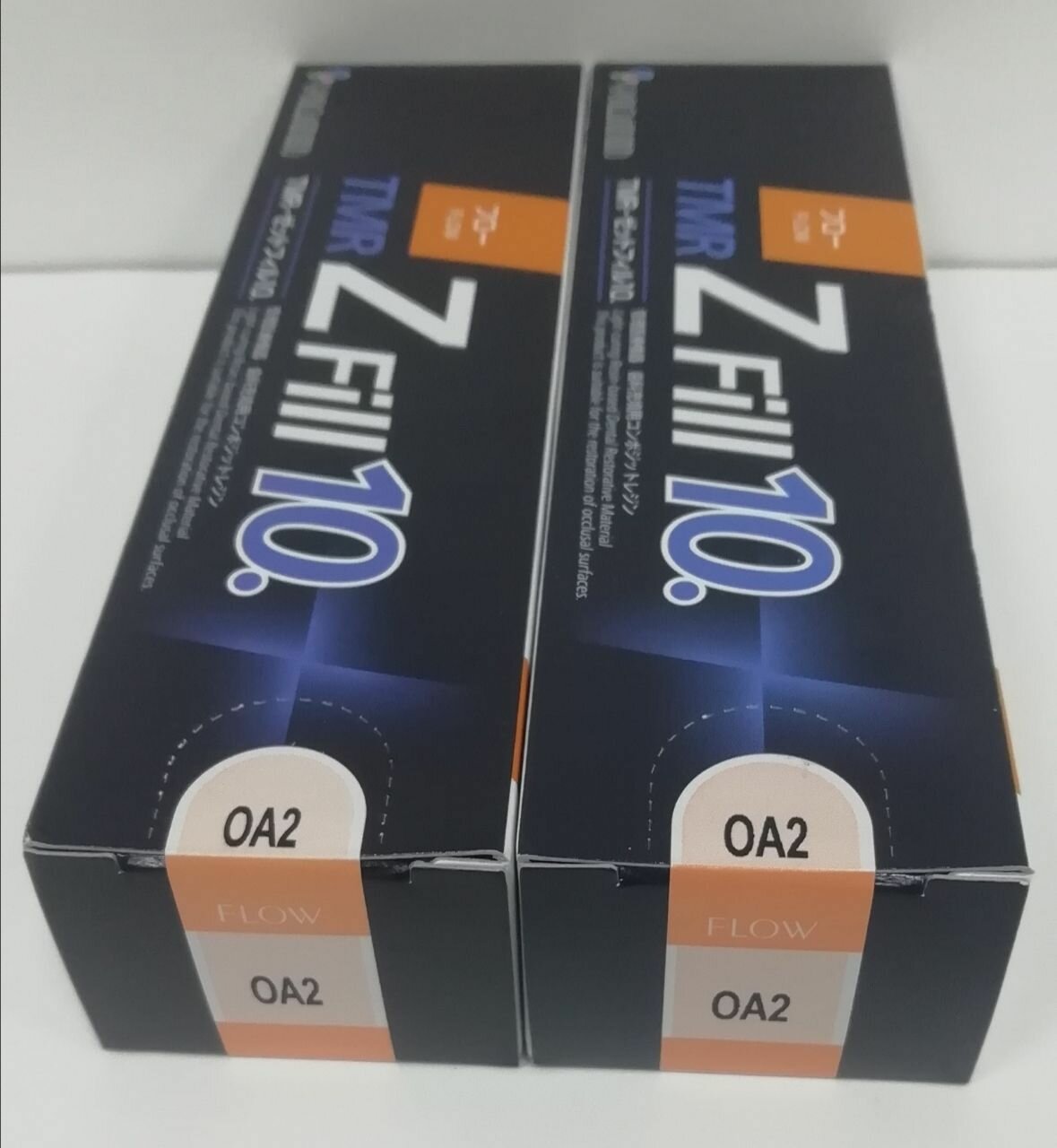 Набор TMR Z FILL 10. Flow 2 шприца композит пломбировочный ОА2+ОА2 по 2,6г, срок годности: 11.2026