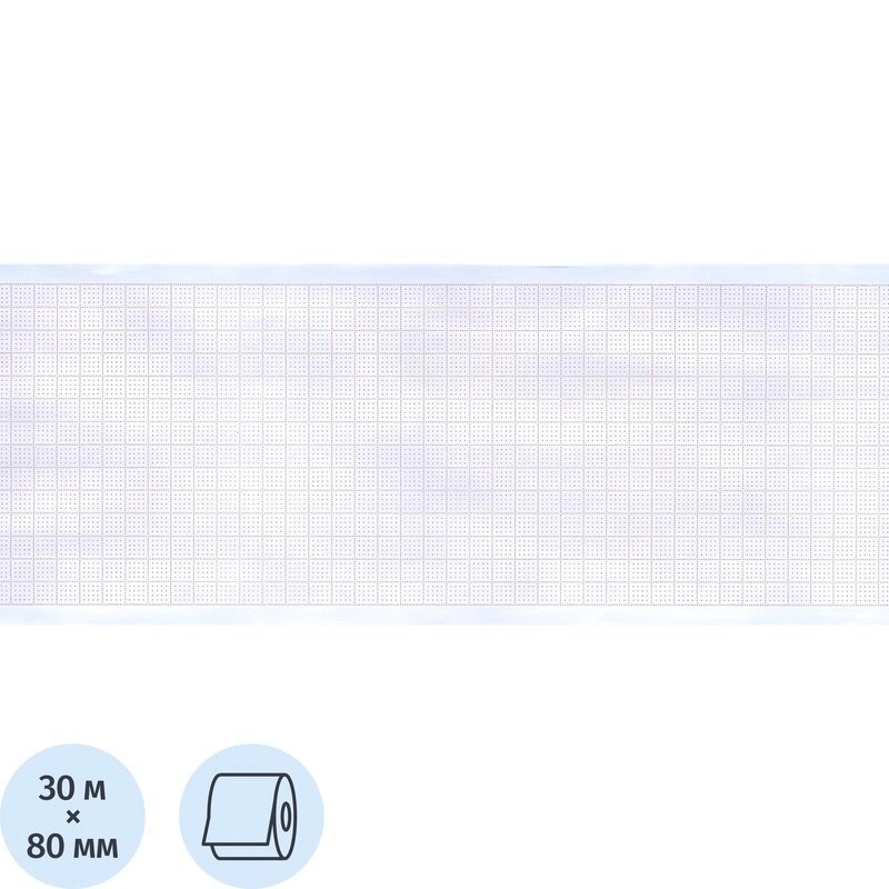 Лента регист. тепл. для ЭКГ 80х30х12(н.)HEART SCREEN, К8030АК12, 3рул/уп