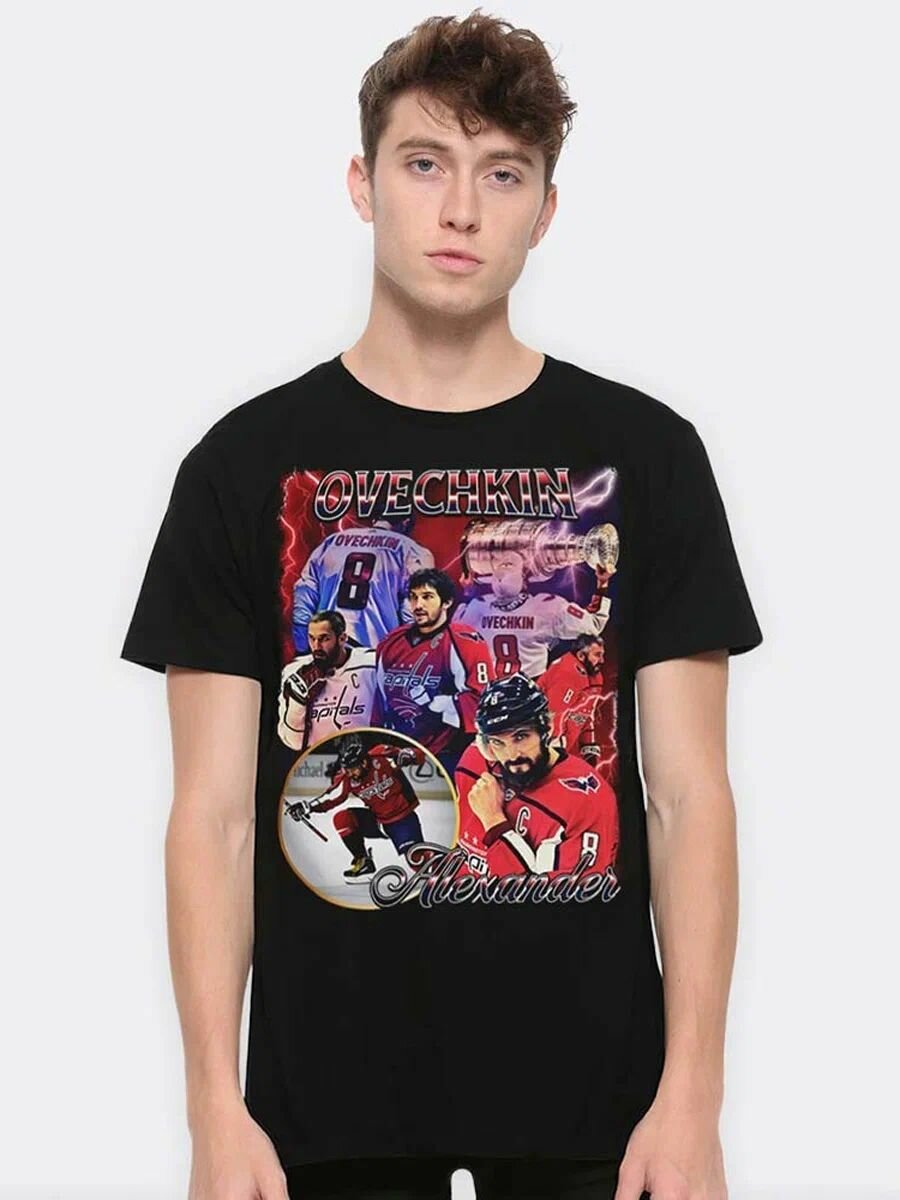 Футболка Александр Овечкин / Хоккей / Мужская