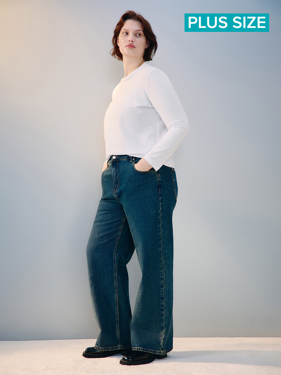 Джинсы широкие Women SMART 