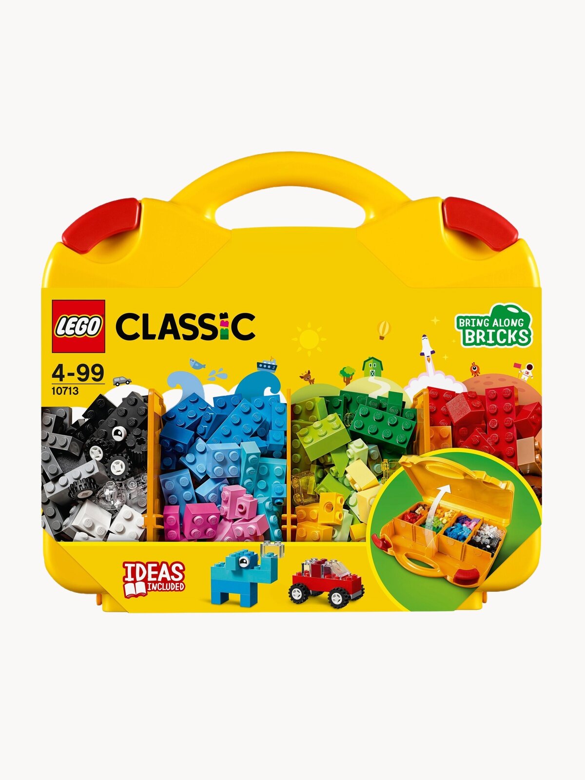 Конструктор LEGO Classic 10713 Чемоданчик для творчества и конструирования, 213 дет.