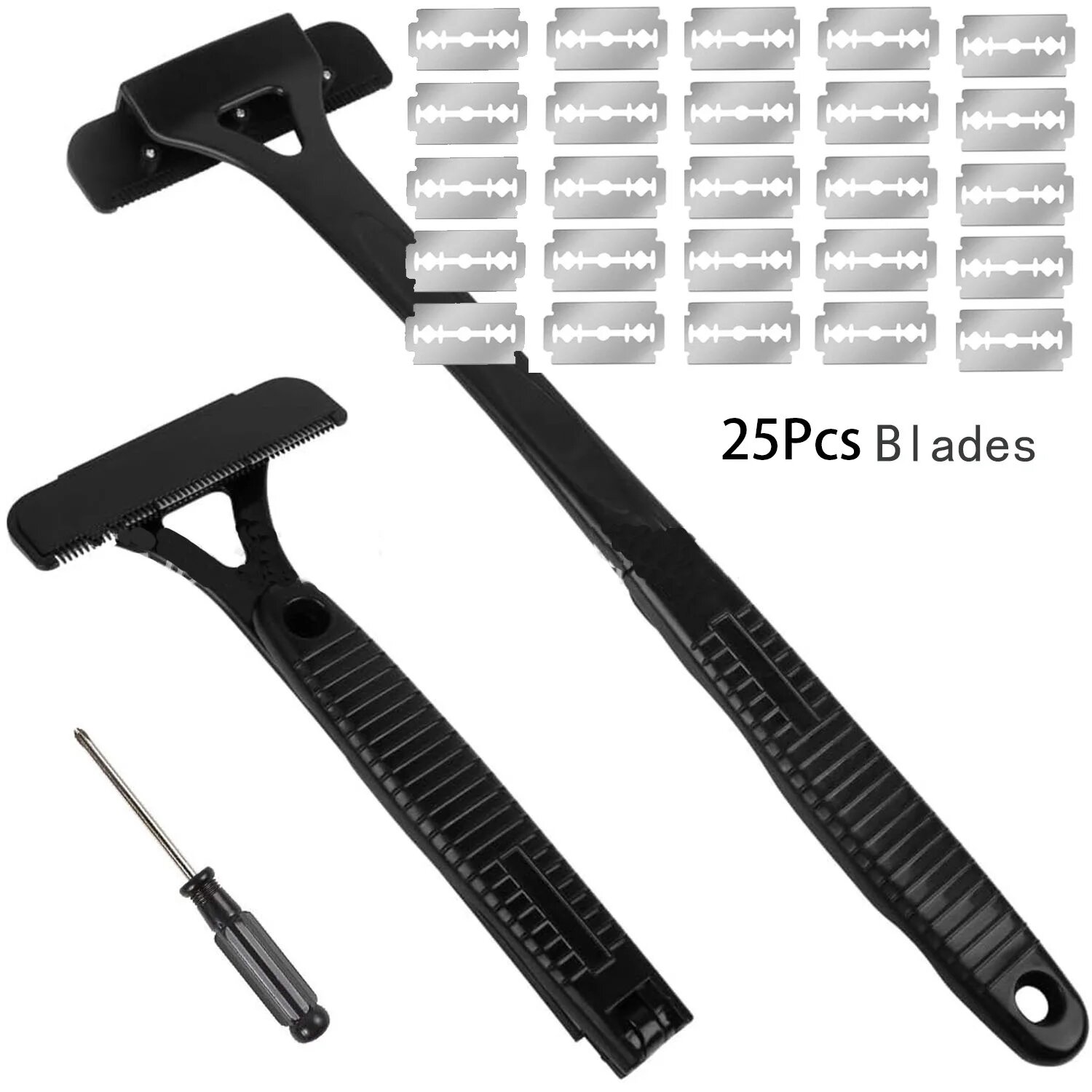 Бритва для спины мужская ABS black25