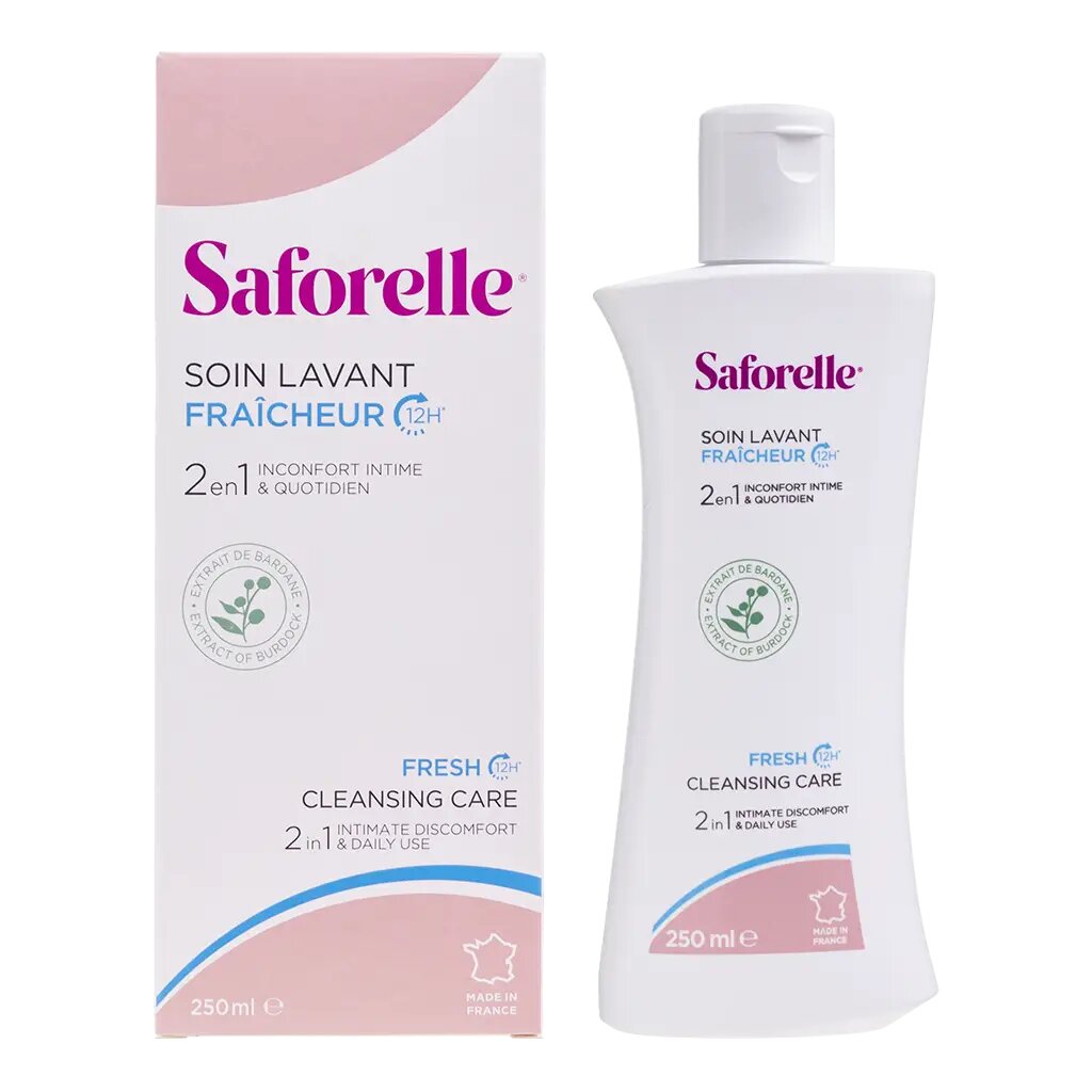 Saforelle Гель для интимной гигиены Экстра Свежесть 250 мл 1 шт