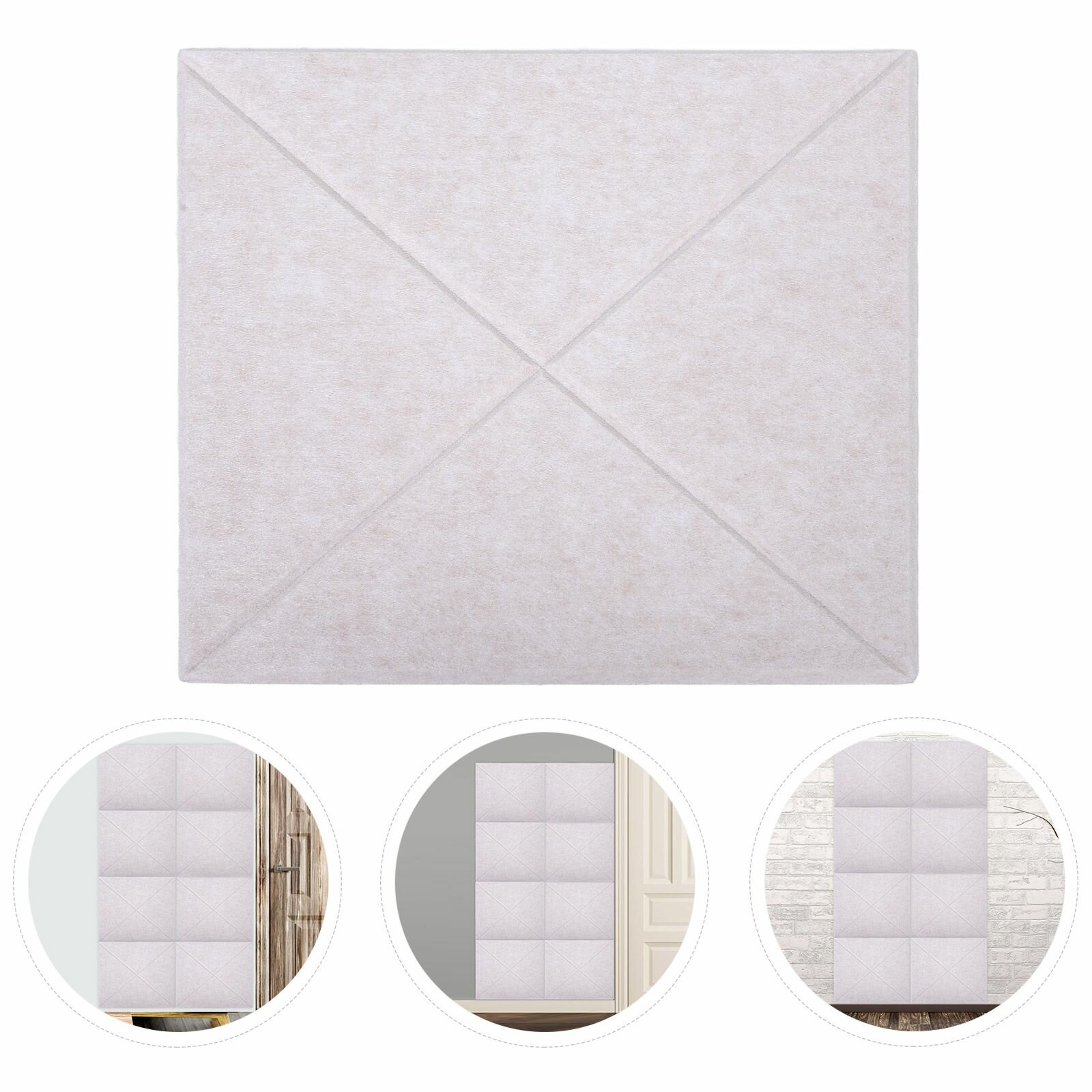 Самоклеющиеся панели для звукопоглощения, эффективное решение для различных помещений, 6 шт, 30.00X30.00X0.90CM