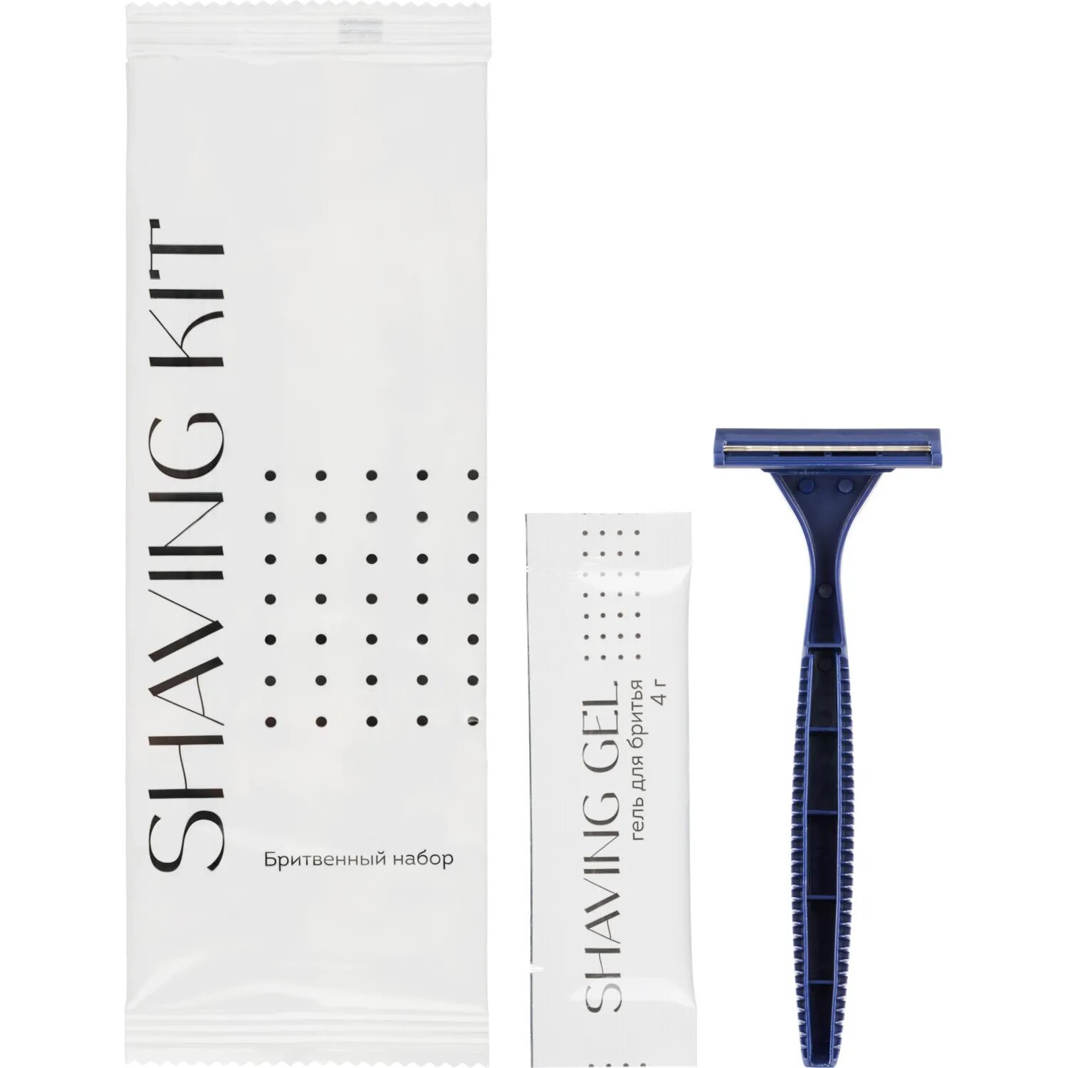 Набор бритвенный Выбор есть, флоупак(станок+гель д/бритья саше 4 г), 300 шт