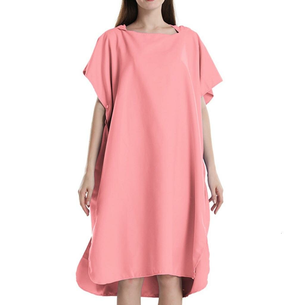 Пляжный халат-пончо с капюшоном, Порошок из скорлупы