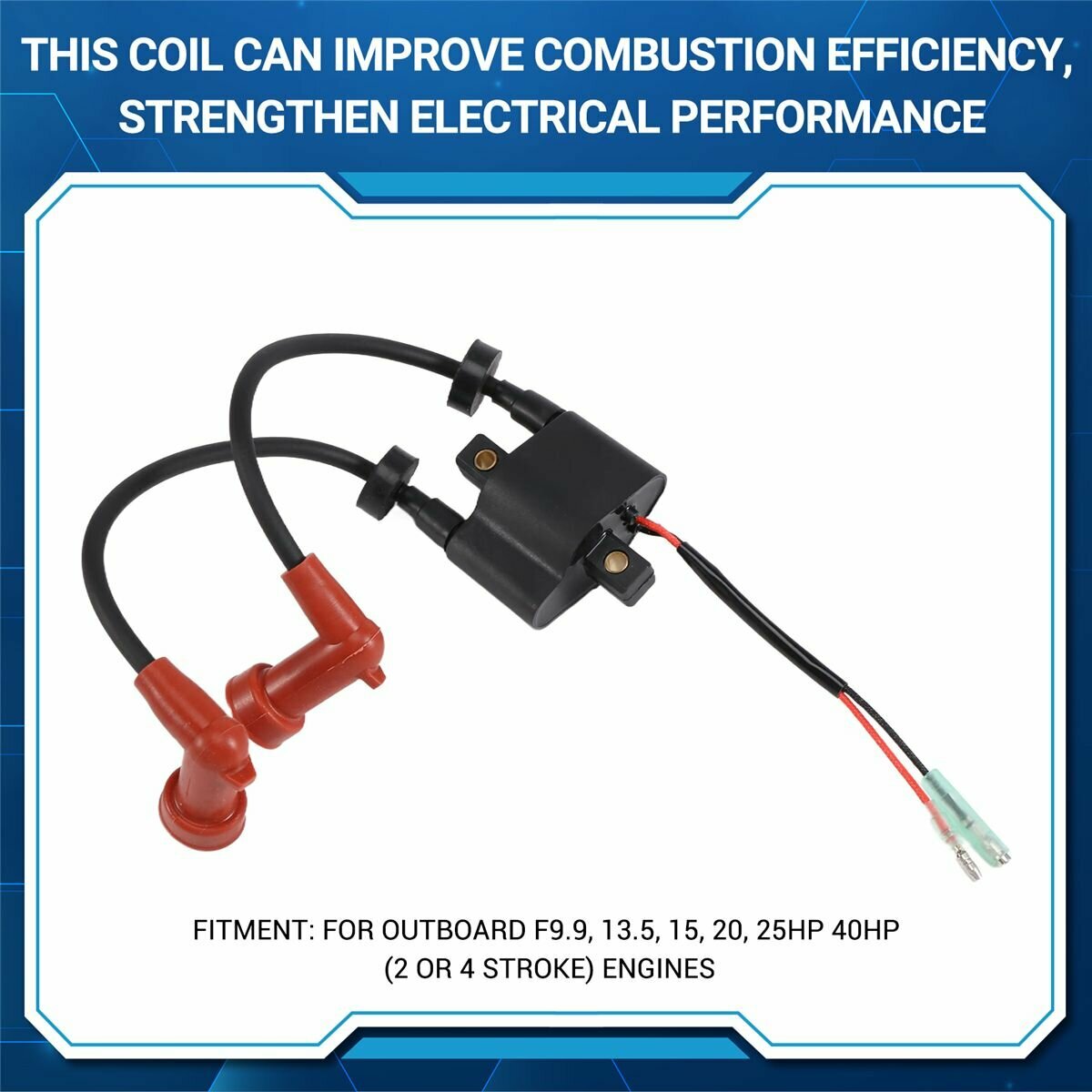 Сборка катушки зажигания для подвесного морского мотора F9.9 13.5 15 20 25 л. с. 40 л. с. Замена деталей двигателей 6F5-85570-10, 6F5-85570-11