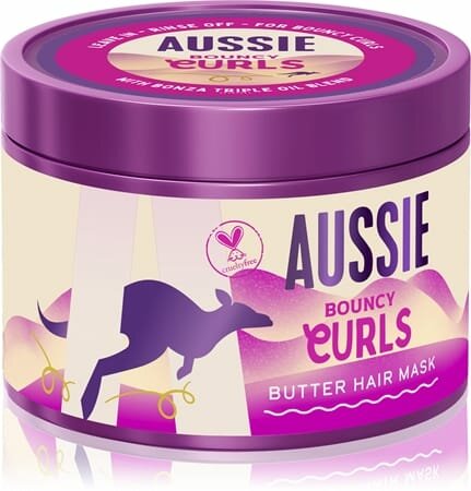 Маска для волос Aussie Bouncy Curls, для вьющихся волос, 500 мл
