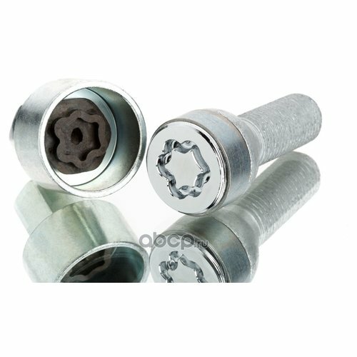 Болт колеса м14х1.5х26.7 секретки сфера комплект 4шт. головка под ключ 17мм mcga Mcgard 28018SL