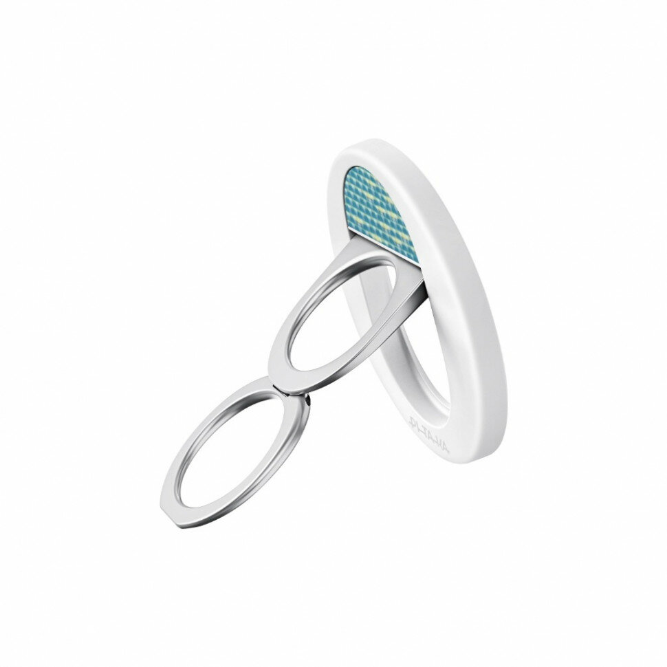 Магнитный держатель PITAKA MagEZ Grip 3 с MagSafe - Lucid Blue