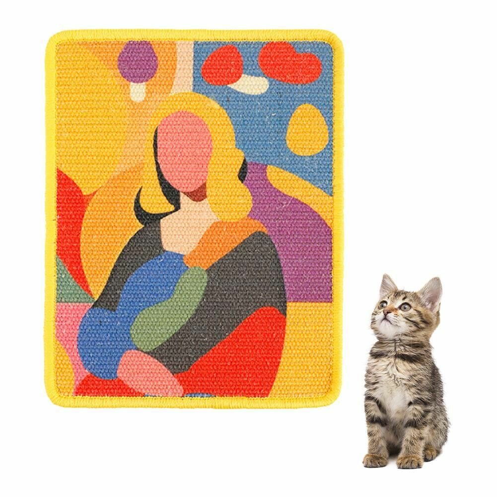 Игрушка для кошек в стиле Мона Лиза, декоративное панно для дома