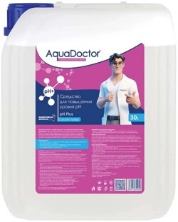 Жидкий pH плюс для бассейна Aquadoctor канистра 30 л