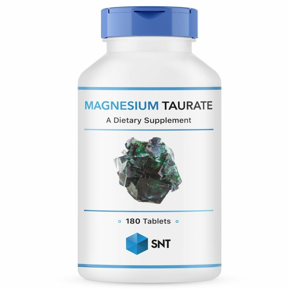 Магний SNT Magnesium Taurate 180 tab / СНТ Магния Таурат 180 таб