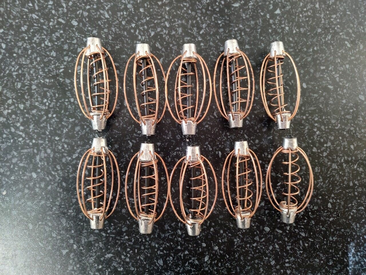 Кормушки для донки фидера карповые арбуз 10шт по 50 грамм