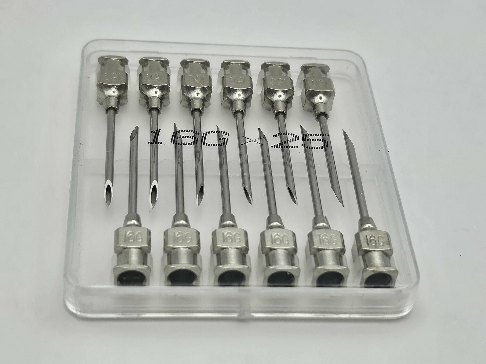 Игла 1.6х25 Луер-Лок многоразовая