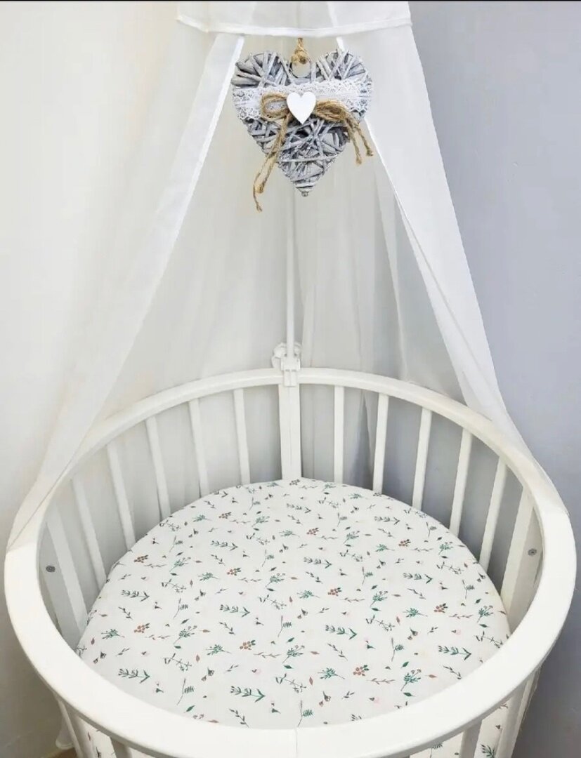 Простыня Веточки зеленые