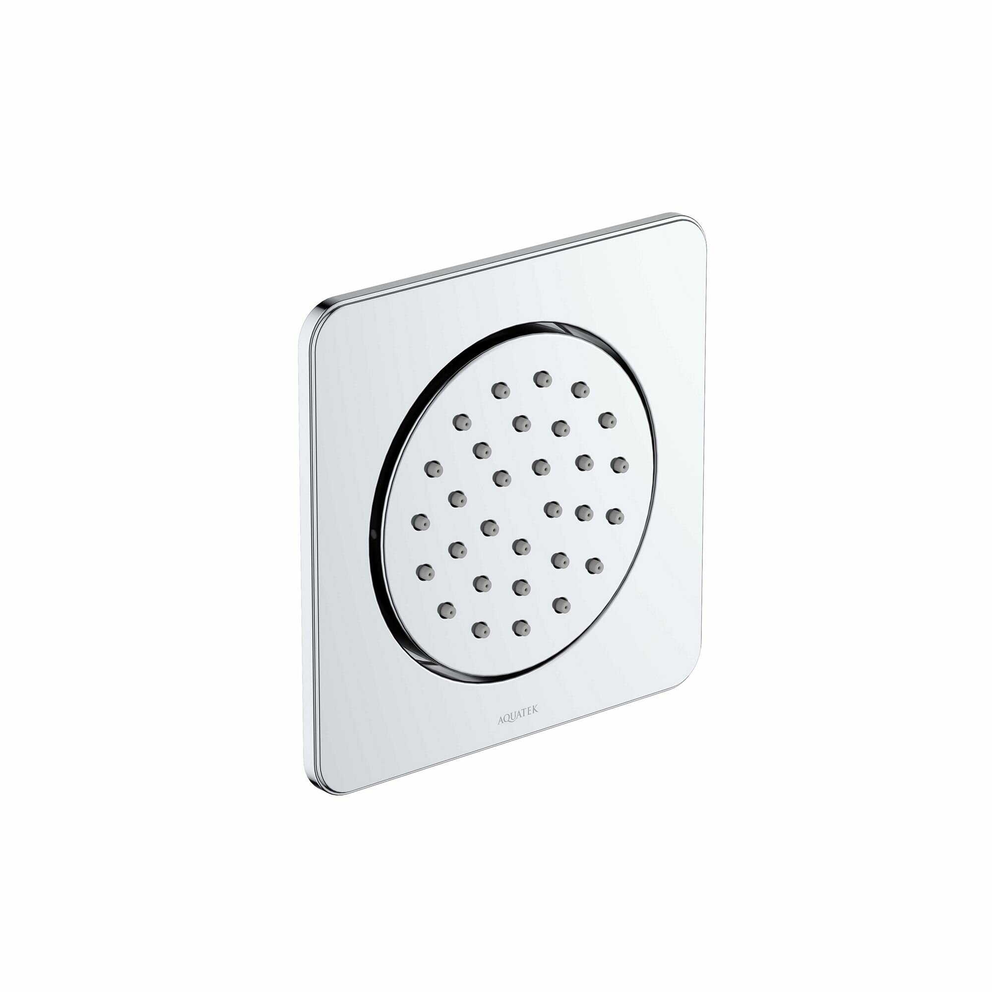 Боковая форсунка для душа Aquatek AQ2099CR, латунь, хромированная, 130х130мм