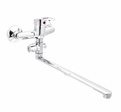 Смеситель Ванна SANTREK AQUA-710 "STANDART" шар. d-35 L-нос, дивертор картридж. перекл SB03/SB19