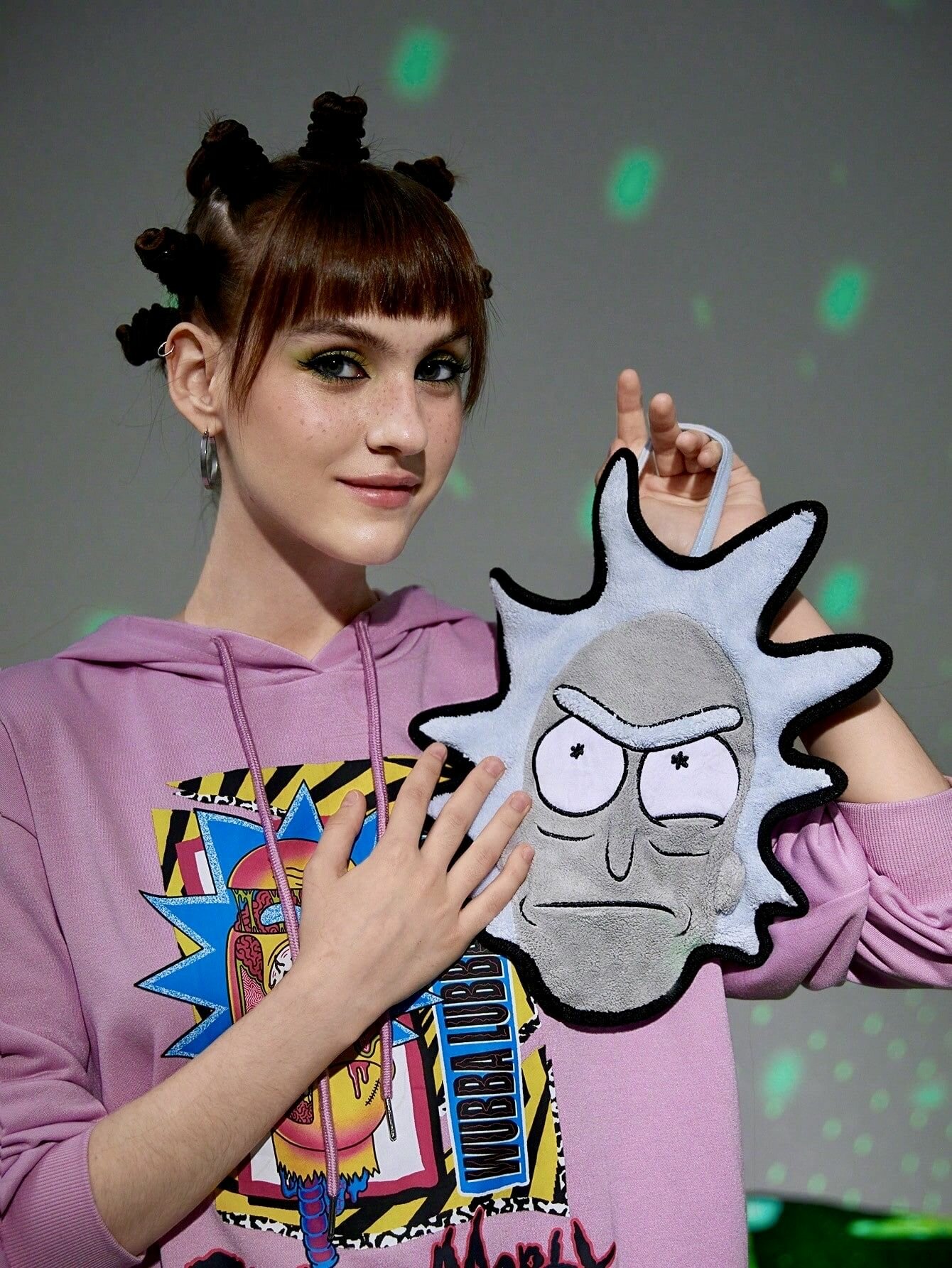 Rick and Morty полотенце и мягкая фигурка Рик и Морти