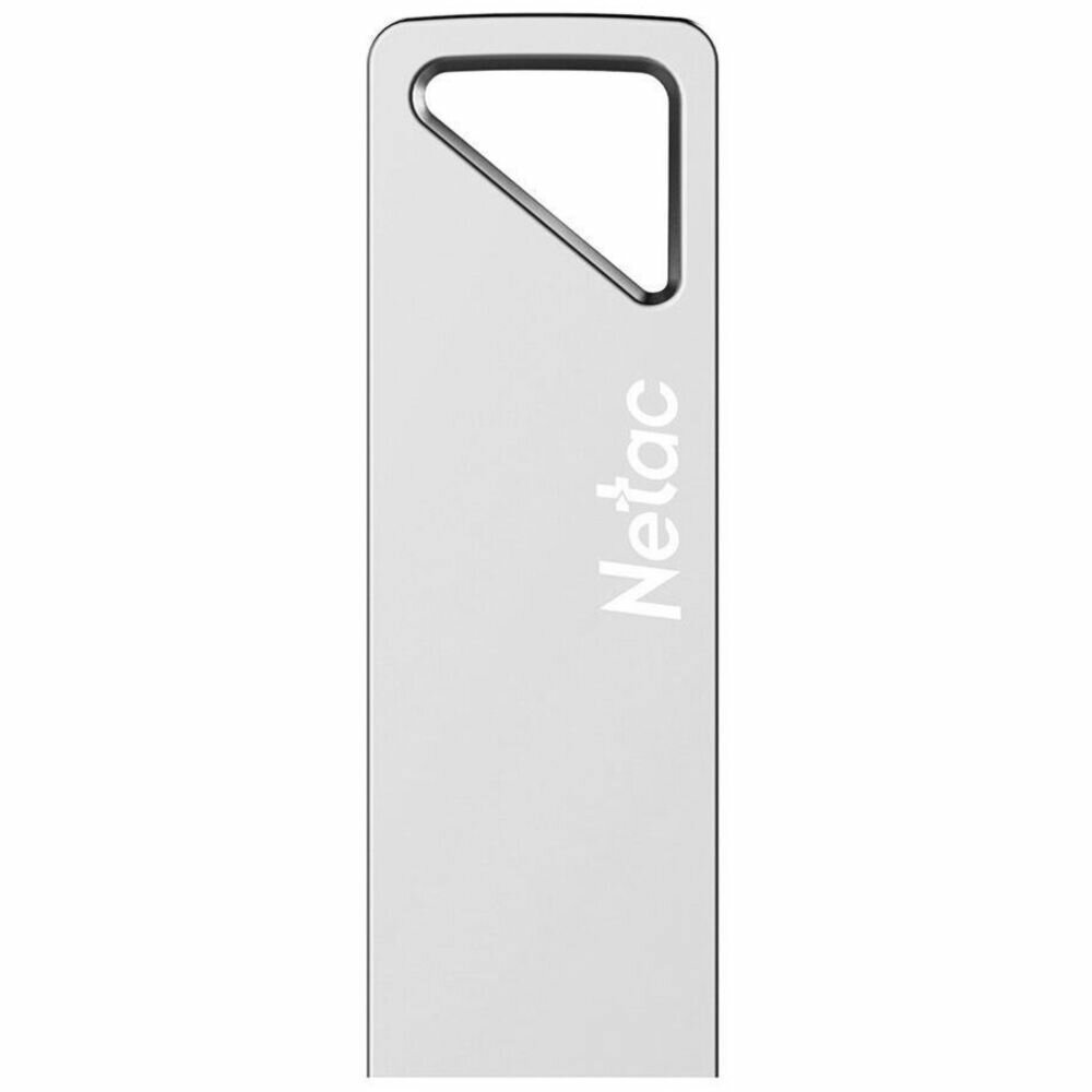 Флешка Netac "U3", 32ГБ, USB 2.0, разъем USB Type-A, золотистая
