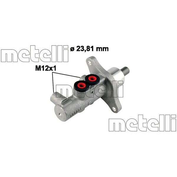 Цилиндр тормозной главный для автомобиля Skoda, METELLI 05-0776 (1 шт.)
