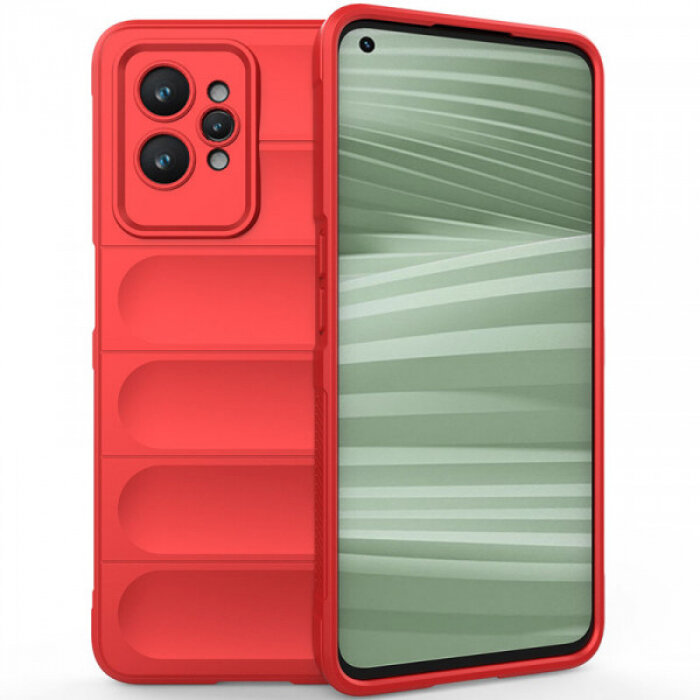 Flex Silicone Противоударный чехол для Realme GT2 Pro с защитой камеры и микрофиброй