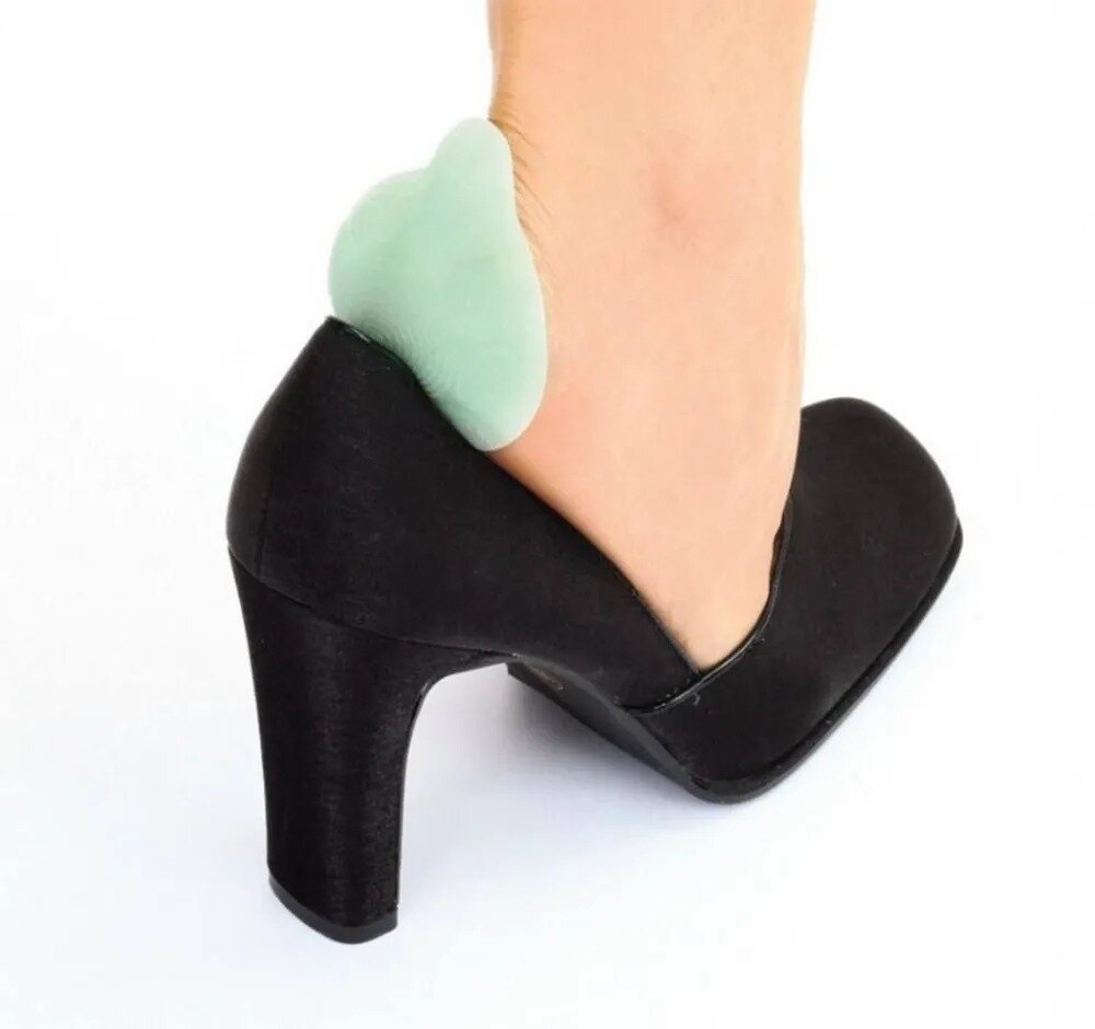 Напяточник ментоловый стельки / Подпяточник, пяткоудерживатель силиконовый