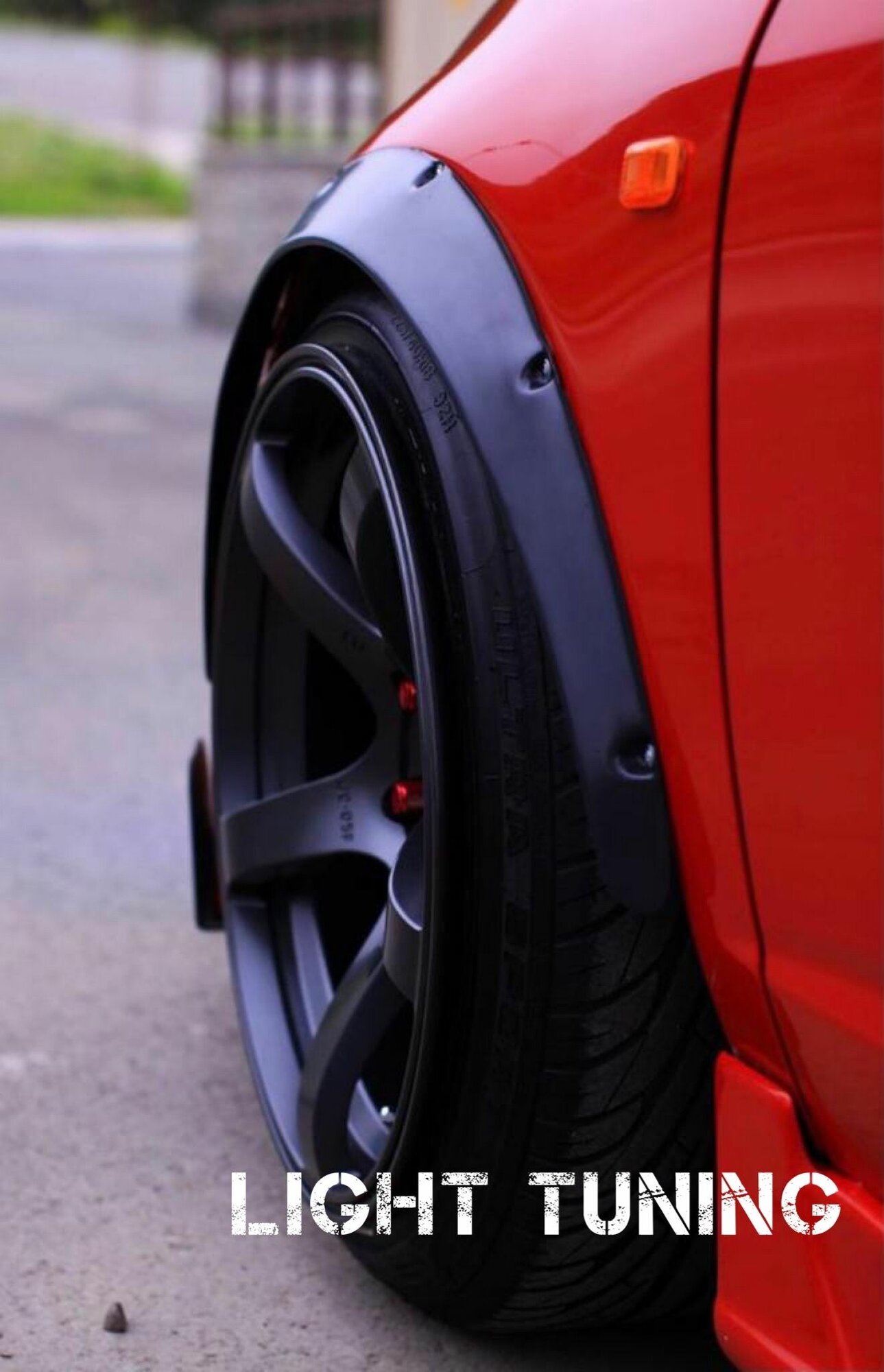 Накладки на крылья (фендеры) шагрень 70 мм