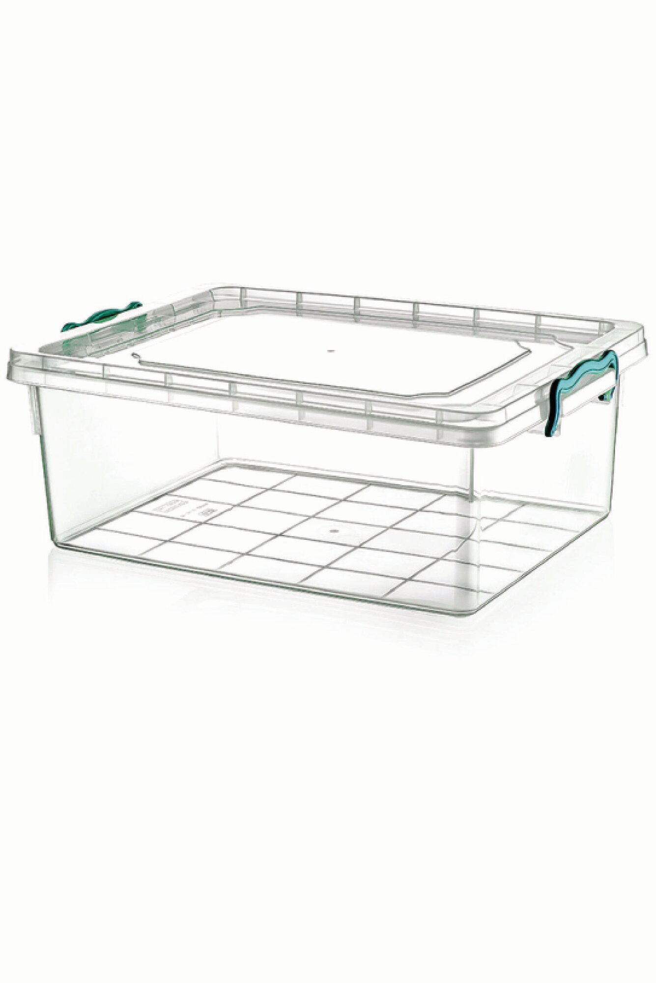 Контейнер для хранения вещей - короб Honeycomb HobbyLife 25 л, с крышкой на зажимах