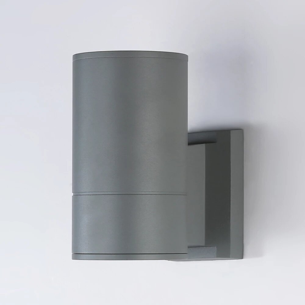 Уличный настенный архитектурный светильник ST2909 GR серый IP54 E27 max 40W 160*90*155