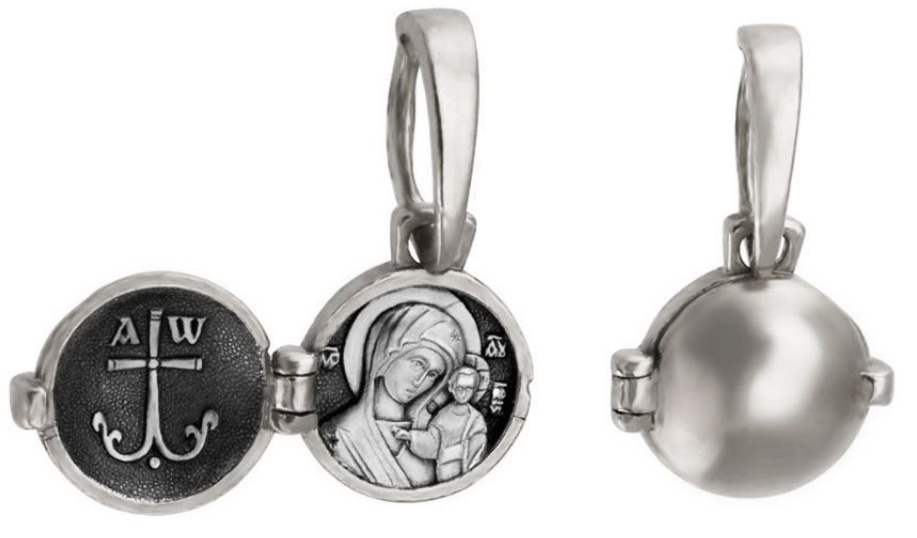 Подвеска, серебро, 925 проба