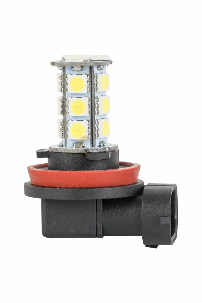 Автомобильная светодиодная лампа H11/H16-18SMD (ПТФ/ ДХО) 5000K 12V (1 шт.)