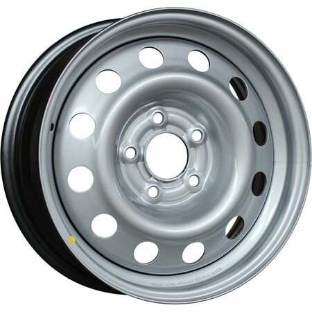 Колесный штампованный диск Trebl 6085 TREBL R14x5.5 5x120 ET40 CB67.1 Silver