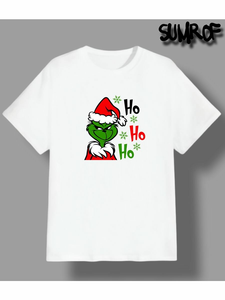 Футболка гринч санта