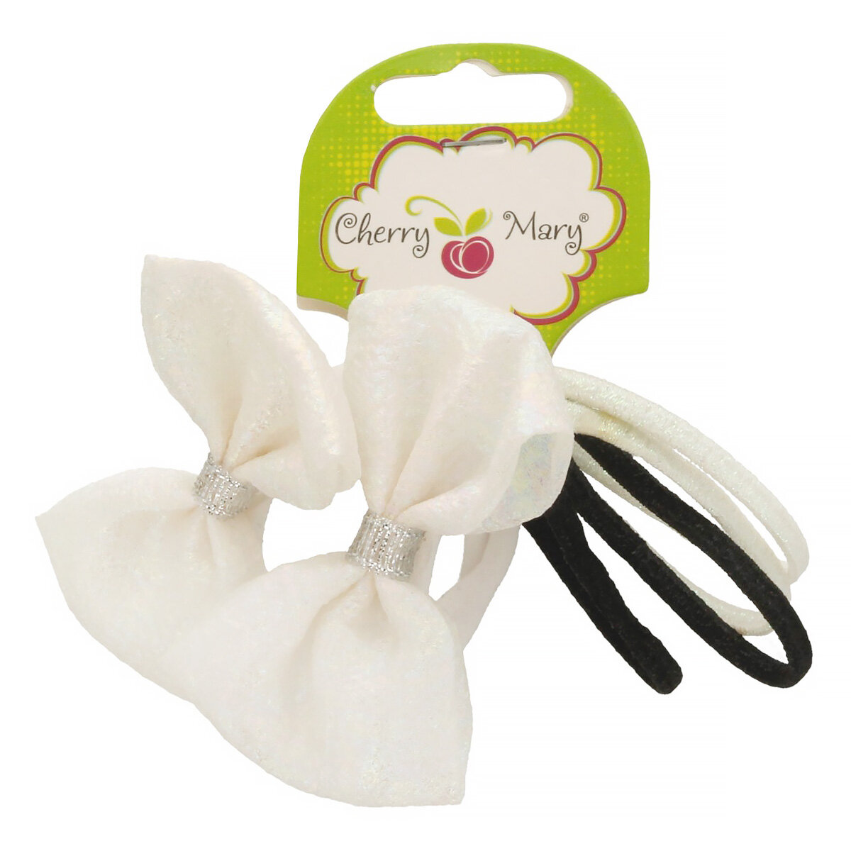 CHERRY MARY R6136-SE00 Набор резинок для волос 6 шт №01 ассорти эластичные без металла