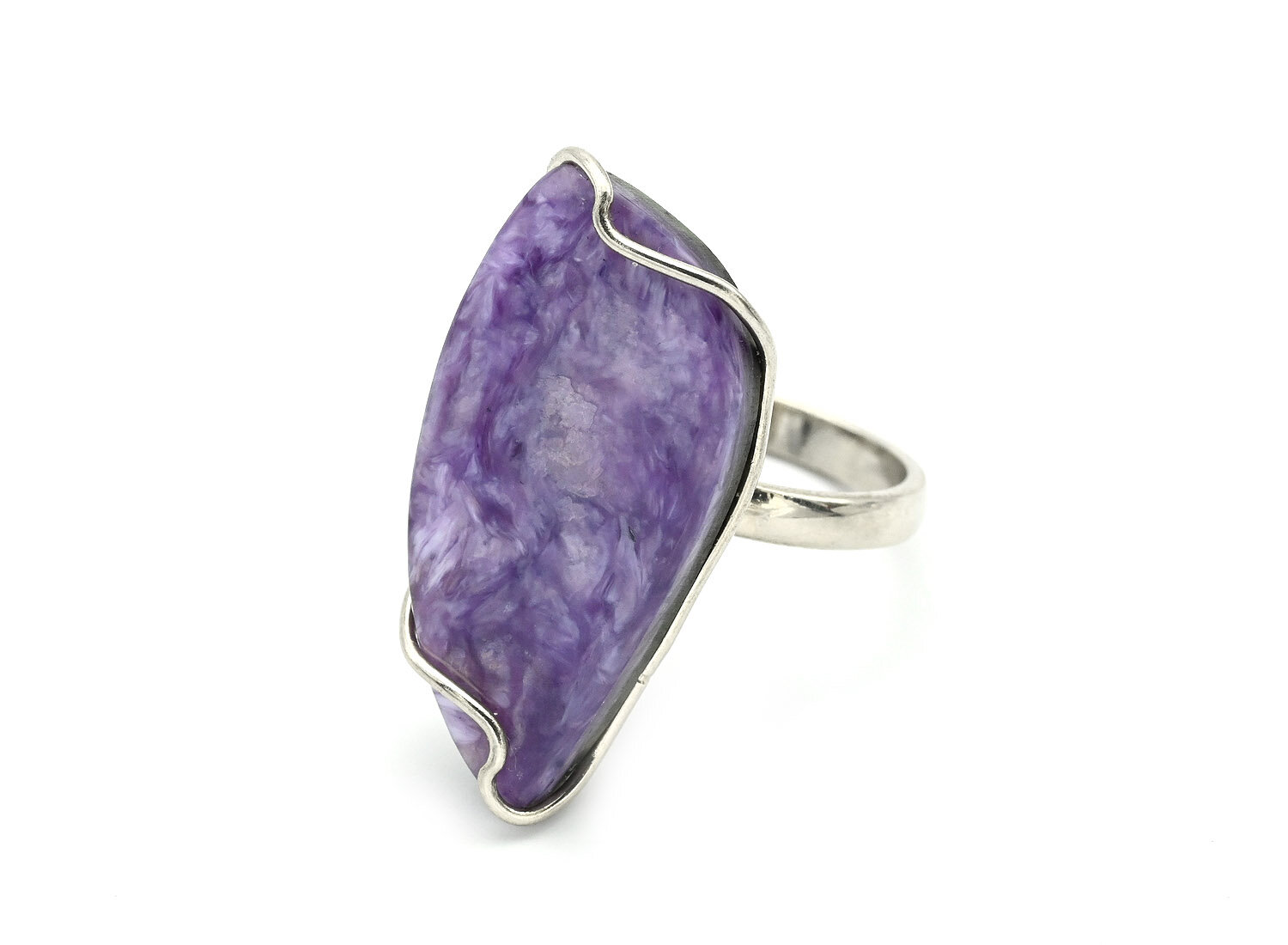 Кольцо, чароит