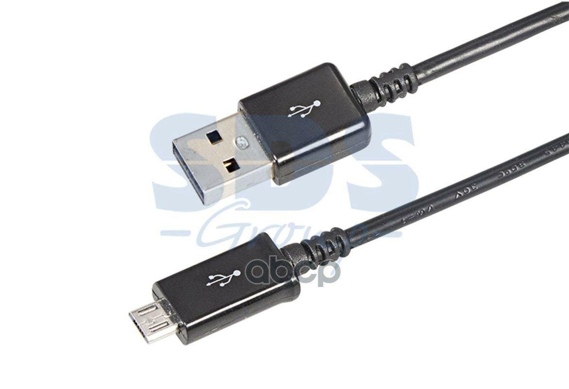 Кабель USB для microUSB 1м черный с длинным штекером REXANT арт. 18426820 - высокое качество товара по низкой цене