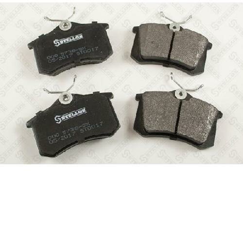 Колодки тормозные дисковые задние для RENAULT MEGANE, SCENIC, FLUENCE, AVANTIME / Stellox 000 573B-SX